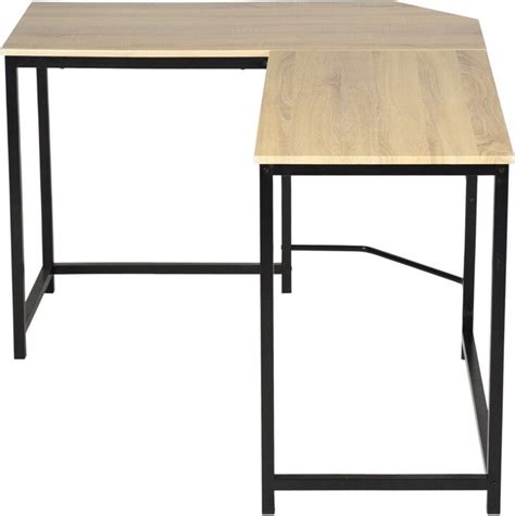 L Shaped Computer Desk PC Laptop Table Wood Workstation ShopStyle
