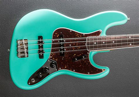 American Vintage Ii 1966 Jazz Bass Seafoam Green Reverb