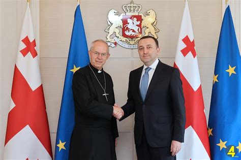 საქართველოს პრემიერ მინისტრი კენტერბერის მთავარეპისკოპოს ჯასტინ უელბის შეხვდა Tv 4