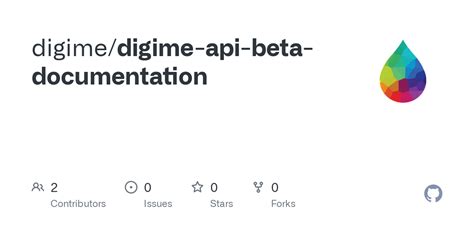 GitHub Digime Digime Api Beta Documentation