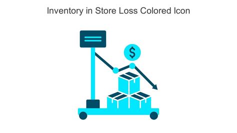 Inventory In Store Loss Colored Icon In Powerpoint Pptx Png And Editable Eps Format Ppt Sample