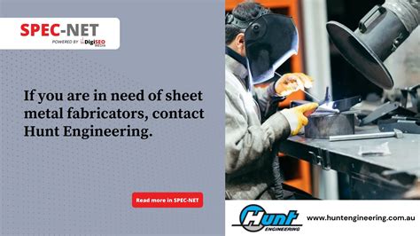 Sheet Metal Fabricator Melbourne By Hunt Engineering