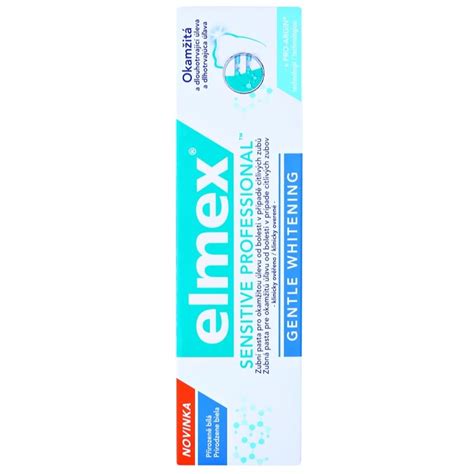 Elmex Sensitive Professional, Instant Relief Whitening Toothpaste for ...
