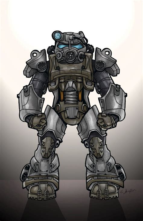 FALLOUT POWER ARMOR Fallout Power Armor Fallout Concept Art Power Armor
