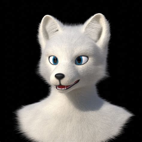 Arctic Fox Character Head Crit Appreciated Focused Critiques Blender Artists Community