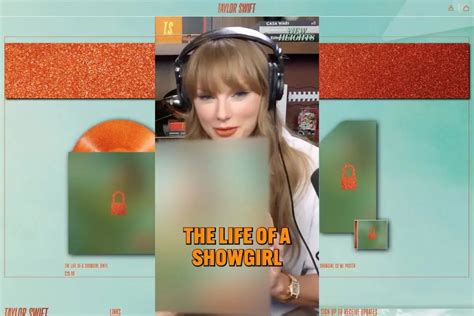 Taylor Swift Teases The Life Of A Showgirl 12th Album Easter Eggs