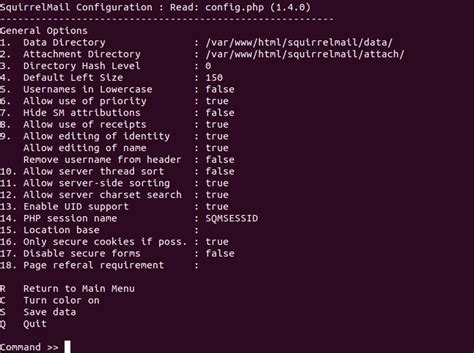 Instalar y configurar un servidor de correo electrónico con Postfix y SquirrelMail en Linux