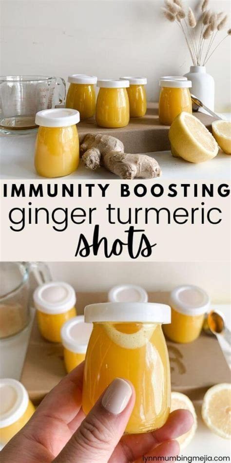 Immunity Ginger Turmeric Shots Artofit