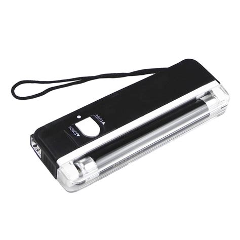 Battery Powered Ultraviolet Lamp Flashing Torch Blacklight UV Light