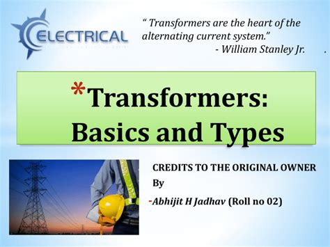 Transformers Basics And Types Electrical Engineering