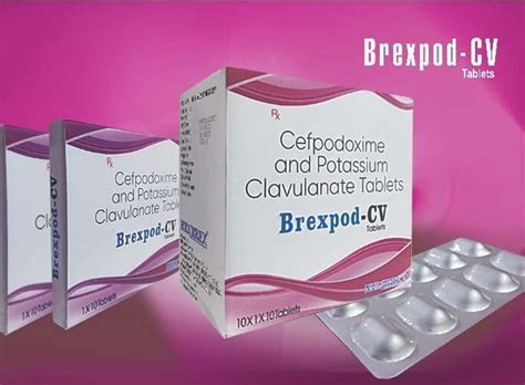 Cefpodoxime Potassium Clavulanate Tablets At ₹ 3850box Cefpodoxime