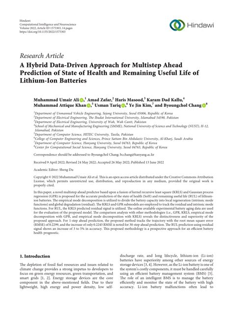 pdf a hybrid data driven approach for multistep ahead prediction of