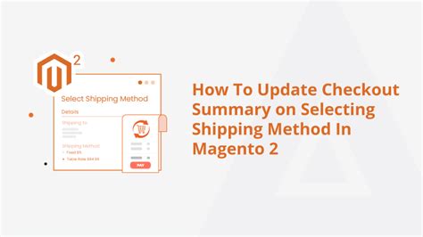 How To Update Checkout Summary On Selecting Shipping Method In Magento 2
