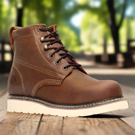 Botas De Trabajo Ba642 Crazy Brown Work Boots Botas De Trabajo