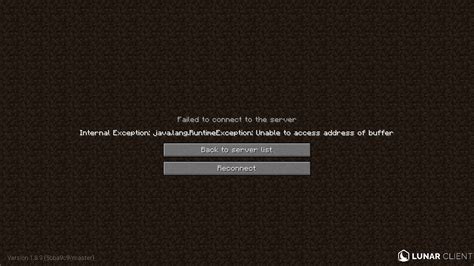 Java Getting An Error When Joining A Minecraft Server Rminecrafthelp
