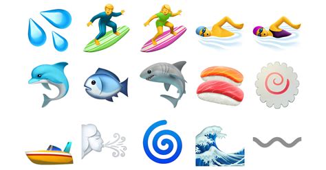 🌊 Wave Ascii Emoji Emojis 🏄‍♂️🏄‍♀️〰️💦🐬 Copy And Combos