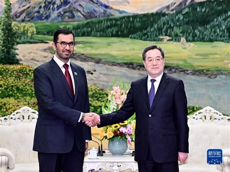 丁薛祥会见联合国气候变化迪拜大会候任主席苏尔坦今日中国