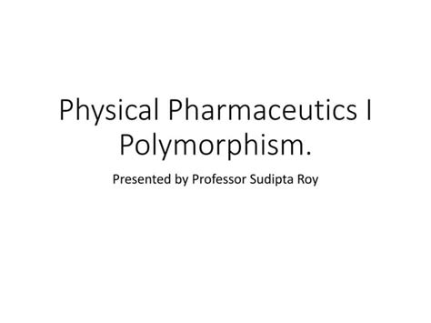 Polymorphism Pp I Wps Office 3pptx