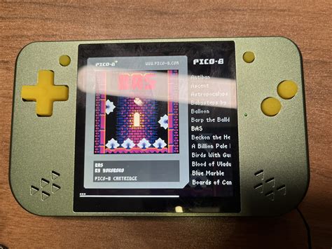 Just Got A Perfect Handheld That Runs Pico 8