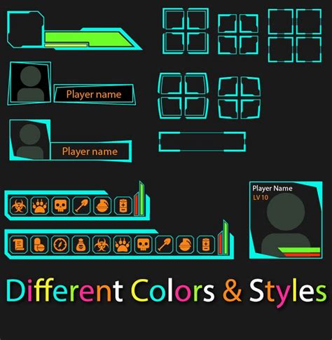 advanced sci fi game user interface asset pack by sungraphica