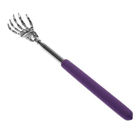 Stainless Steel Back Scratcher Telescopic Scratching Massager Extendable Itch Old Man Happy