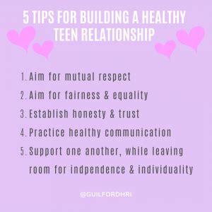 5 Tips For Building A Healthy Teen Relationship Healthy Relationships