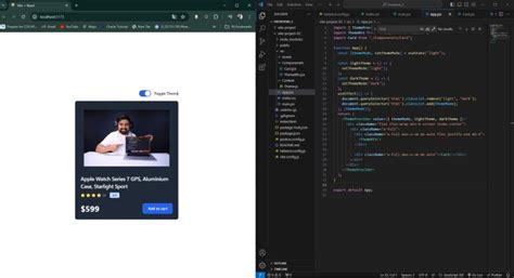 made a theme switcher for react app haresh nayak posted on the topic