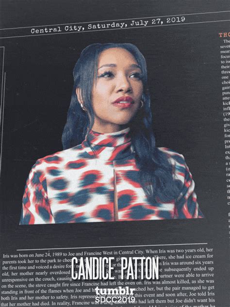 Sdcc Bios Candice Patton The Flash Cubbycramer On Tumblr