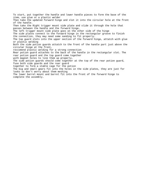 Assemly Instructions Pdf Assemly Instructions Pdf