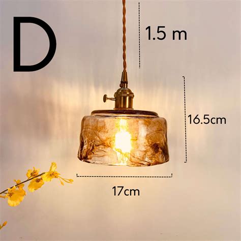 Nordic Modern Brass Glass Pendant Lights Kitchen Restaurant Bar Living