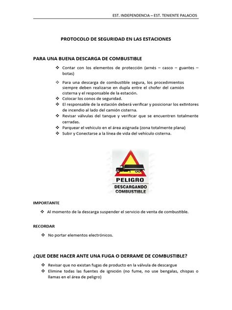 Protocolo De Seguridad Pdf