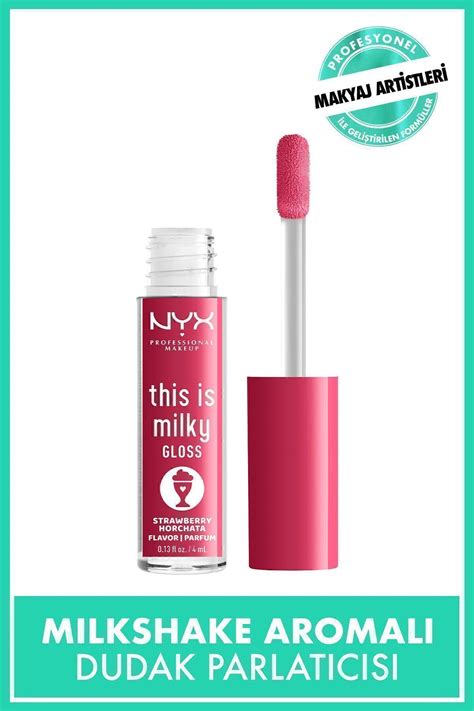 Nyx Professional Makeup This Is Milky Gloss Dudak Parlatıcısı Strawberry Horchata Fiyatı