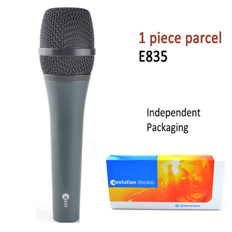 Microphone E835 Wired Dynamic Cardioid Professional Vocal Microphone