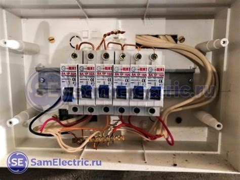 Распределительный щит для электропроводки в квартире