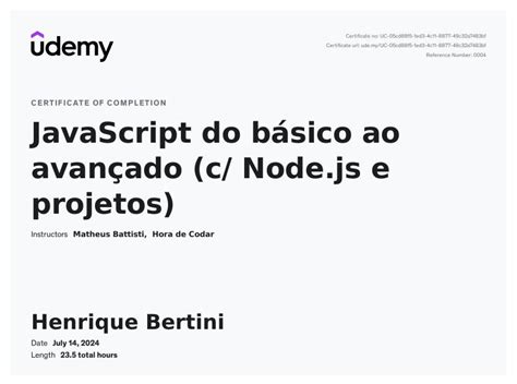 henrique bertini on linkedin nodejs javascript programming