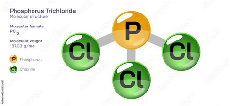 Phosphorus Trichloride Molecular Structure Formula Periodic Table