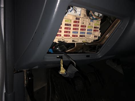 Trying To Find My Reverse Lamp Fuse While Doing So There Is A Random