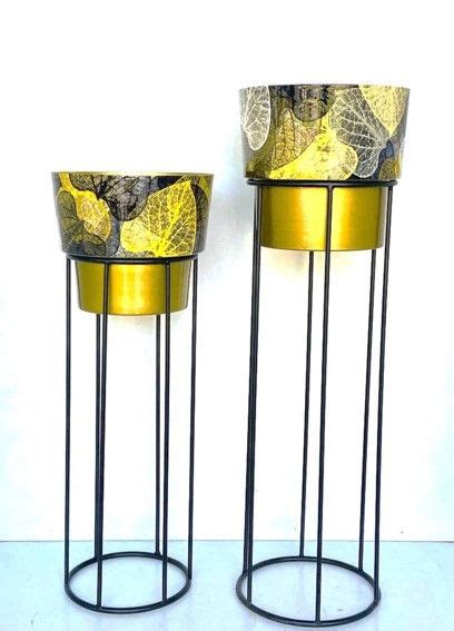 Copper Planters Set Of 2 Hs Export