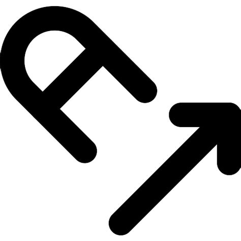 Text Orientation Icon Svg Png Free Download