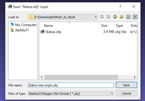 Updating Origin Of Meshes With Meshlab Revthat
