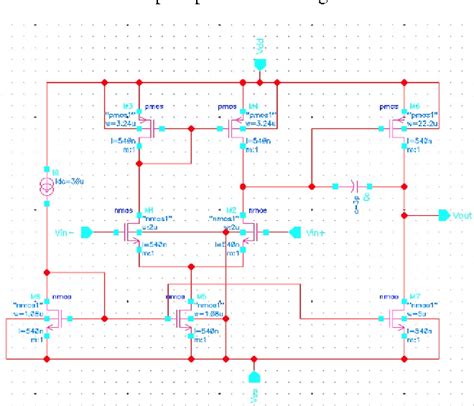 Figure 2 From A 180 Nm Low Power Cmos Operational Amplifier Semantic Scholar