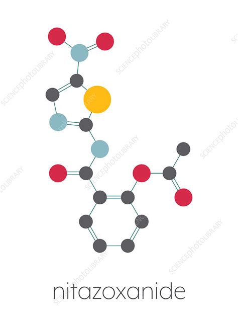 Nitazoxanide Structure