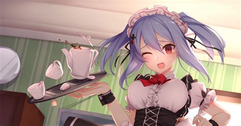 战舰少女r 欧根亲王女仆装 胡瓜チーズ 依頼受付停止のイラスト Pixiv