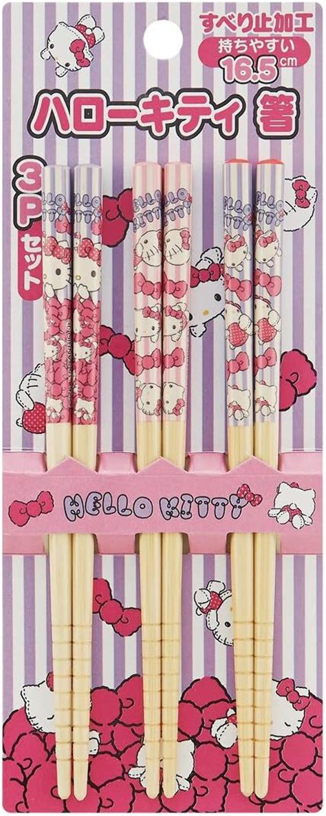 Hello Kitty Bamboo Chopsticks