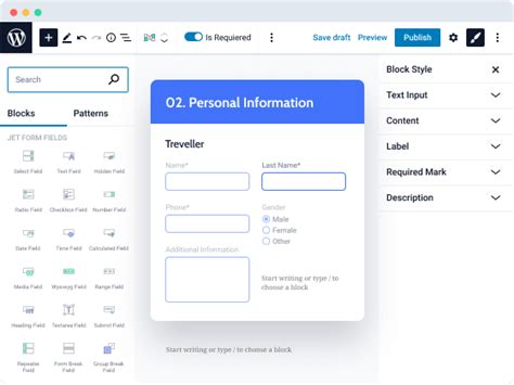 Wordpress Form Builder Plugin For Gutenberg — Jetformbuilder Crocoblock