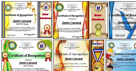 Certificate Of Recognition Deped The Deped Teachers Club Deped Orders