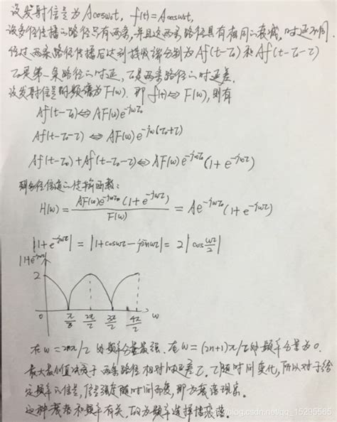 多径效应与无线通信 Csdn博客