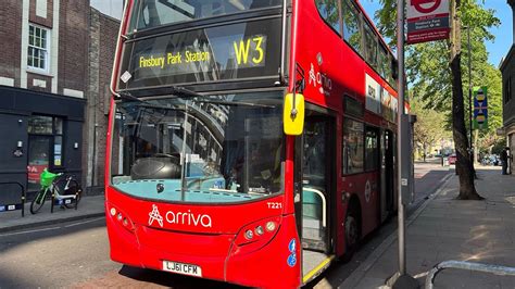 Almost Full Route Visual W3 Northumberland Park Finsbury Park Station