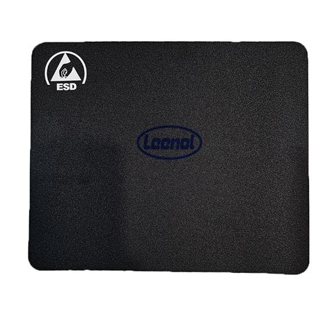 Leenol Antistatic Esd Black Mouse Pad Conductive Mouse Pad In Cleanroom