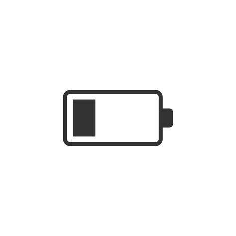 Battery Charge Icon In Flat Style Power Level Vector Illustration On